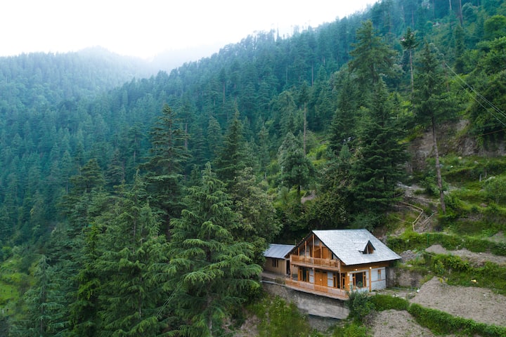 Woodland | Duplex Chalet In Jibhi Near Waterfall - Jibhi