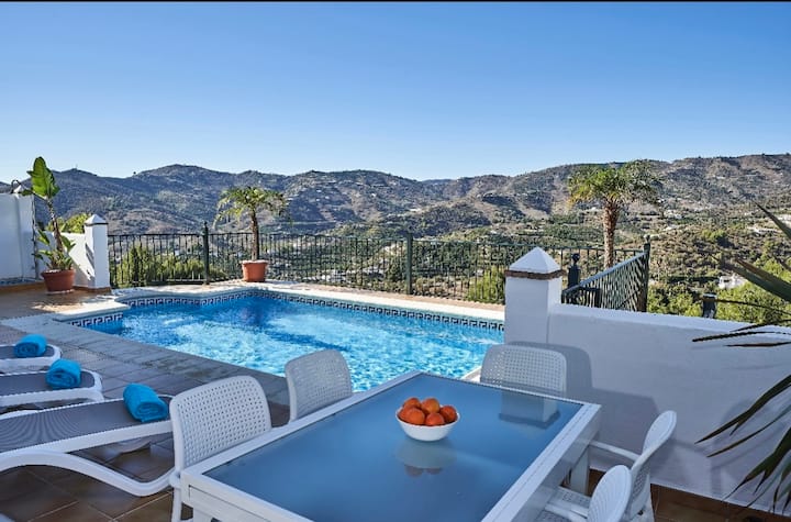 Villa Indépendante,vue Magnifique,piscine Privée - Frigiliana