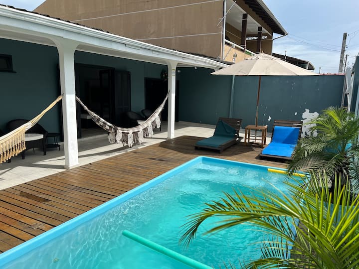 Casa No Riviera Ii Com Piscina Próximo Ao Mar - Matinhos