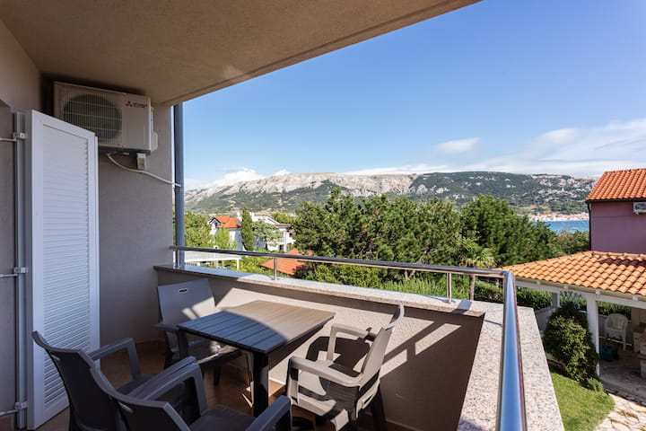 Apartment With Seaview Crnekovic I Zarok (A6) - Baška