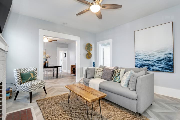 Beachy Chic 3 Bedroom House With Backyard - Ventnor City, NJ