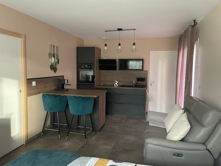 Studio 28 M2 Indépendant Dans Maison Plain Pied - Rumilly