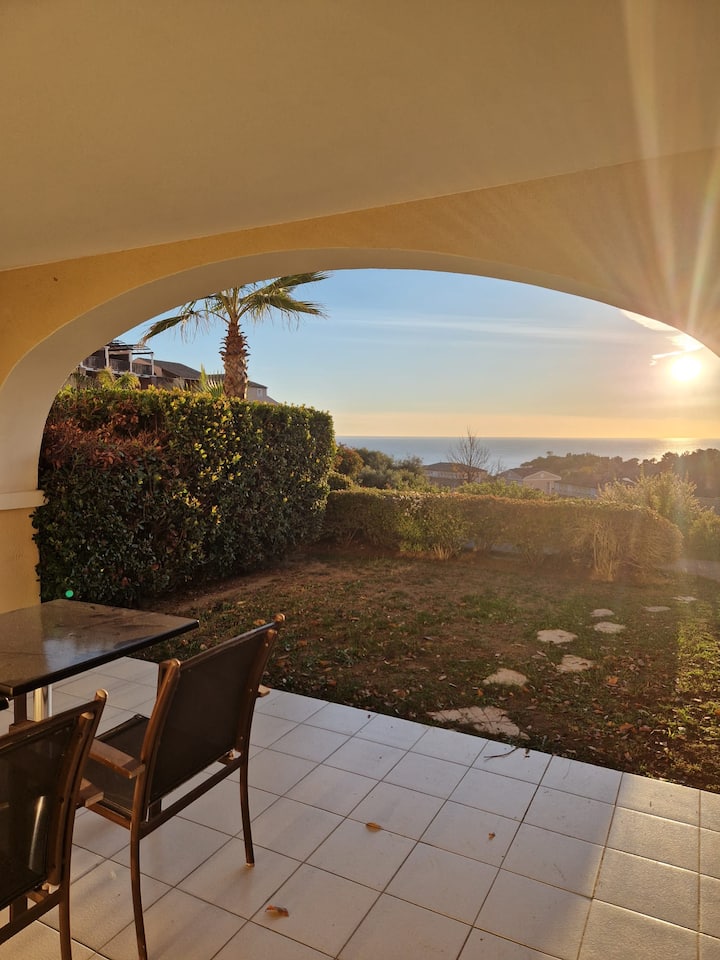 Appartement T2 En Rdj Vue Mer - Agay