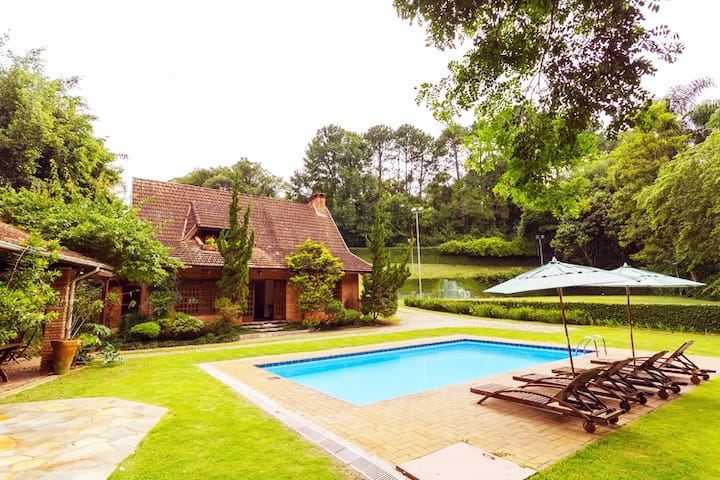 Casa Campo Alto Estilo 30 Min Sp 4 A 12 Pess - Cotia