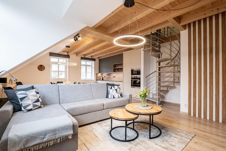 Luxusní Mezonet S Balkónem Pro 8 Osob - Malá Morávka