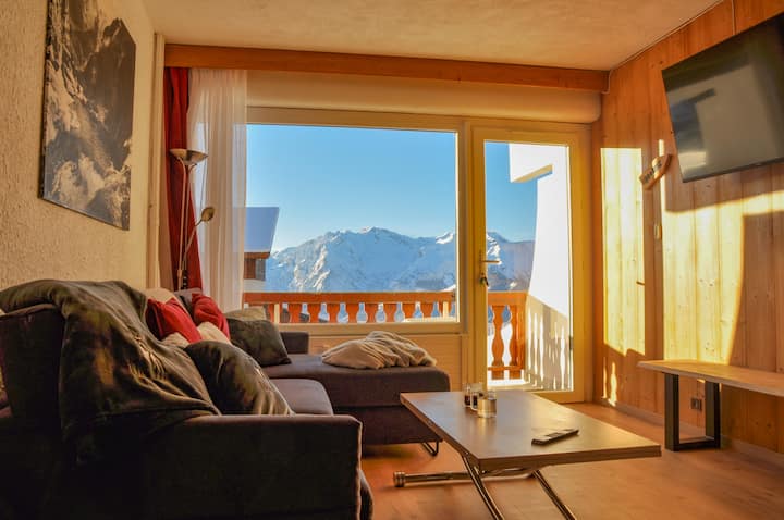 Bel Appartement 6 Personnes - Alpe Huez Centre - L'Alpe d'Huez