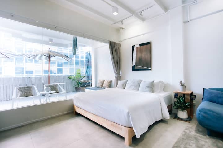 Mali. Loft Studio For Family & Friends 1min To Bts - Bangkok
