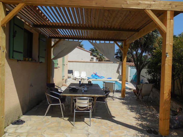 Villa 8 Personnes, Piscine, Mer, Climatisation. - Sainte-Marie