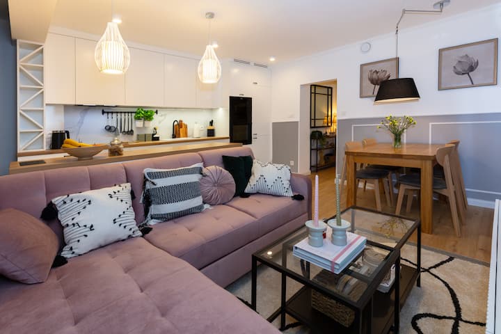 Przestronny Apartament Z Małym Ogródkiem - 65m2 - Kraków