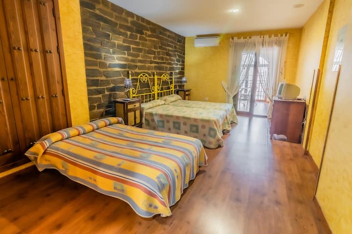 Hotel El Labriego- Habitación Cuádruple - La Cumbre, España