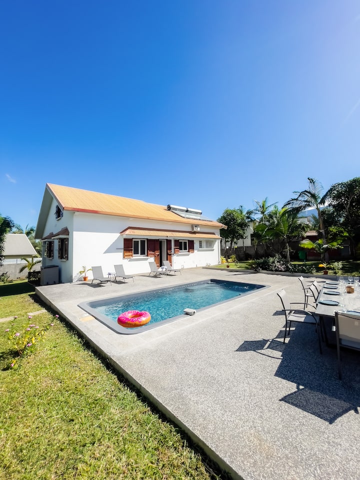 Villa à 15min De St-pierre : Piscine, Bbq, Parking - Réunion