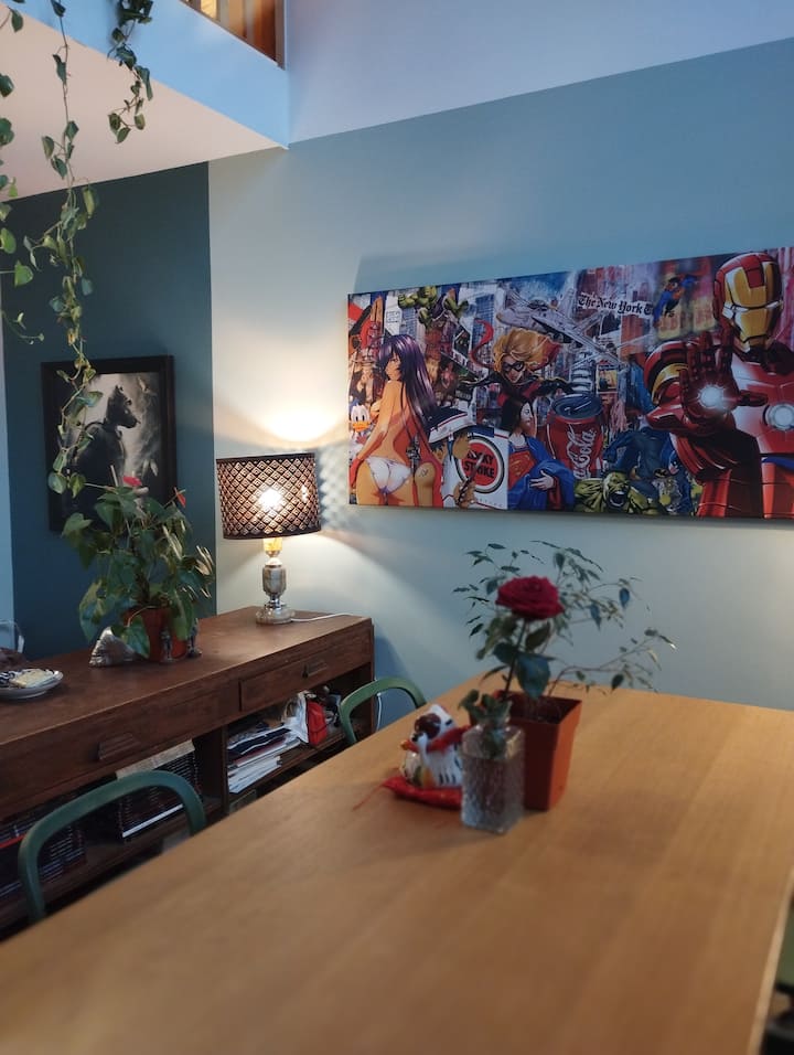 Triplex Familial Arty Et Unique De 125m² - Lyon