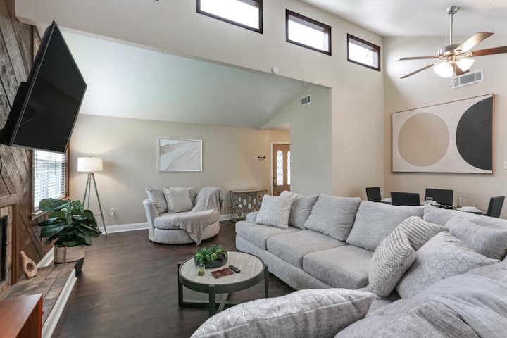 Welcoming Mid-long Term Stays Lsu 15 Min Away - Baton Rouge, LA