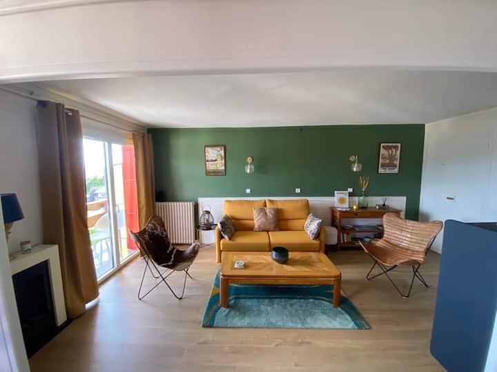 Appartement T2 Dans Chalet Avec Vue Montagne - Font-Romeu-Odeillo-Via