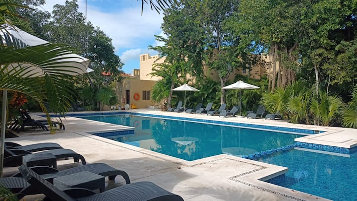 Casa Familiar En Playa Del Carmen W/alberca - Playa del Carmen