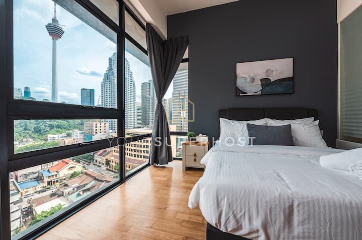 【Weekly-10%】 Bathtub| Washerdryer|200m To Monorail - Kuala Lumpur