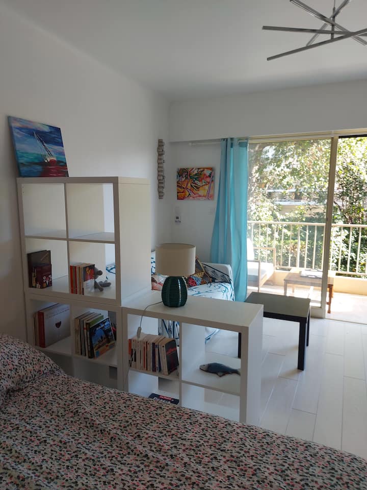 Grand Studio à Juan Les Pins Proche Pinède, Plages - Juan les Pins