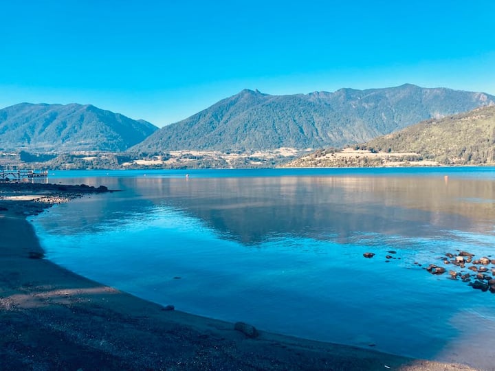 Casa Lago Ranco Con Acceso A Playa Y Muelle - Futrono