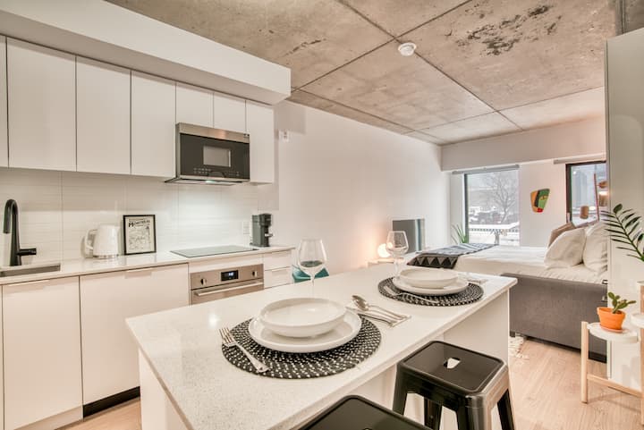 Loft De Charme Au Coeur De La Ville - Montreal