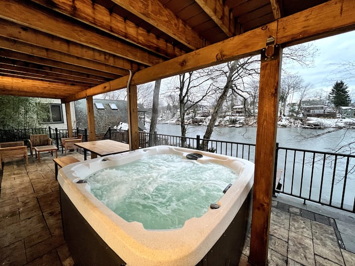 Cozy Cabin On The Lake W/ Hottub - Andover, NJ