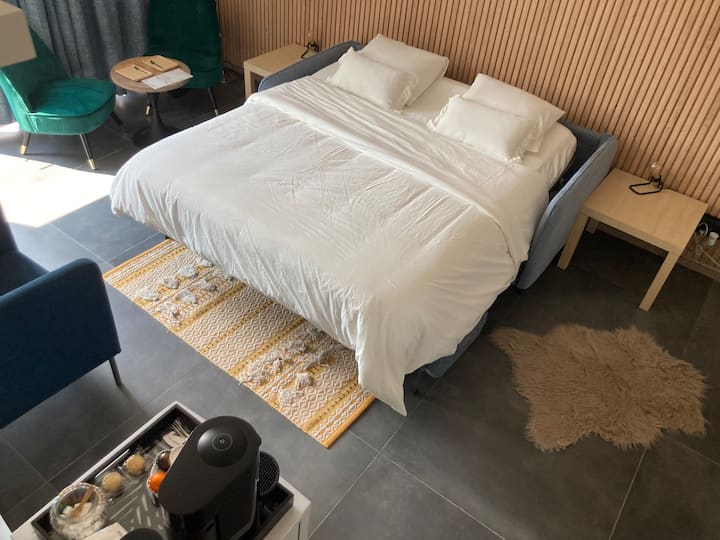Chambre Privée Dans Villa Avec Entrée Indépendante - ワーテルロー