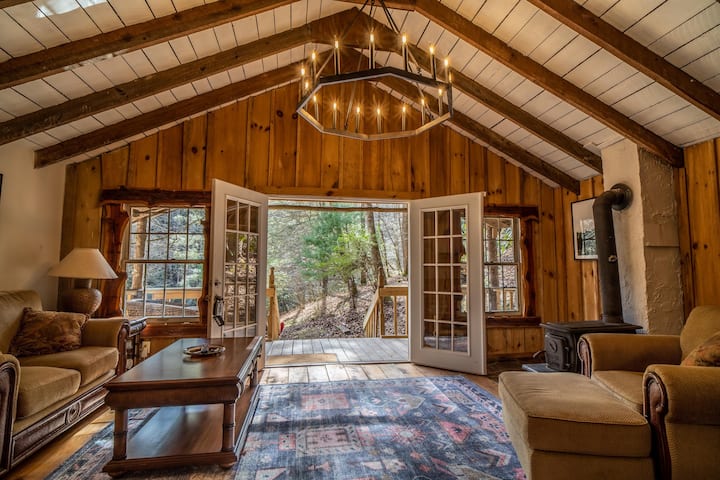Remote Cabin By Smokies W/ Hot Tub, Trails & Creek - Cosby, TN