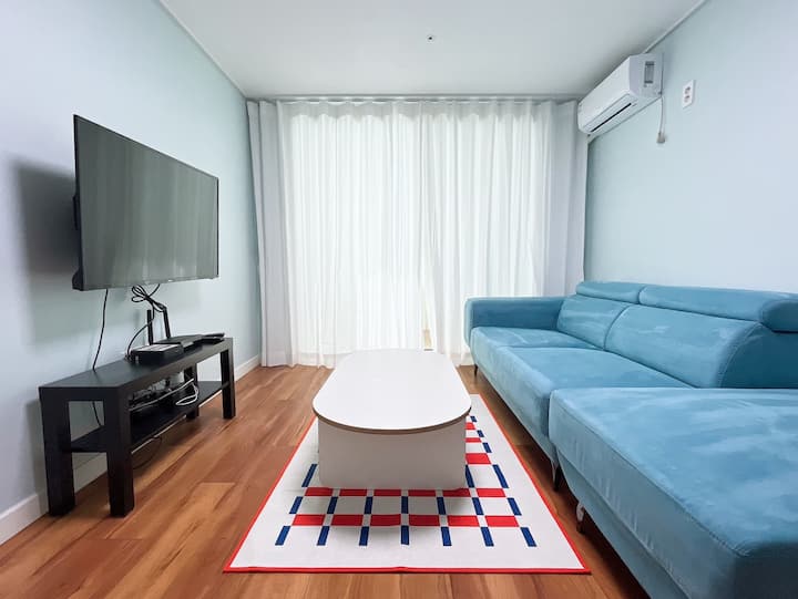 [Jamie Room202] 투룸 힐링스테이, 황리단길 도보 15분, 편의시설 완비 - Gyeongju-si