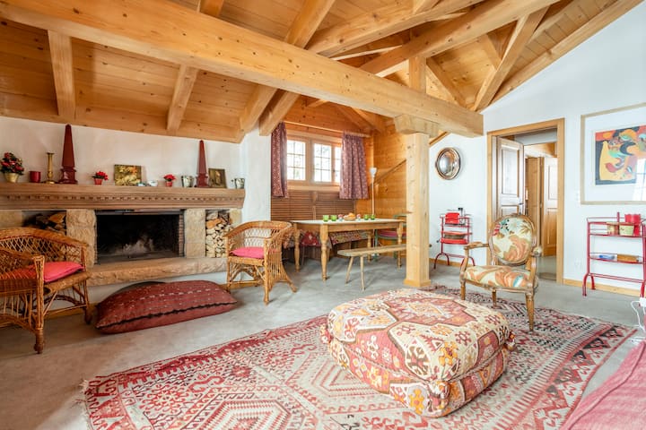 Breathtaking 360 View Luxury Flat Rougemont - Gstaad