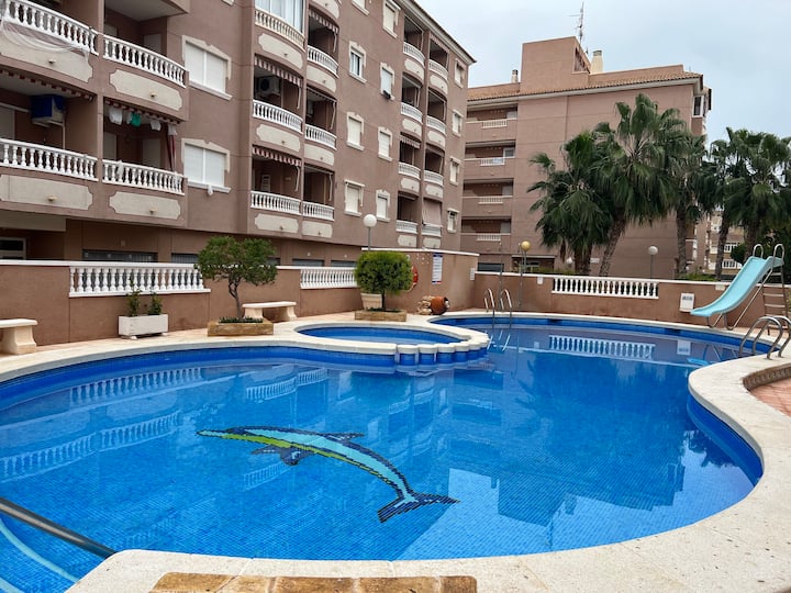 Playa, Piscina, Terraza Y Wifi - Santa Pola