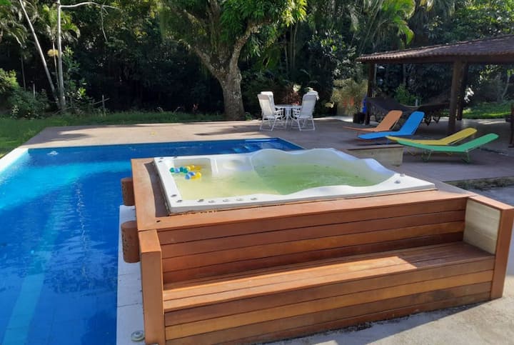 Sítio - Jacuzzi E Churrasqueira - Rio de Janeiro