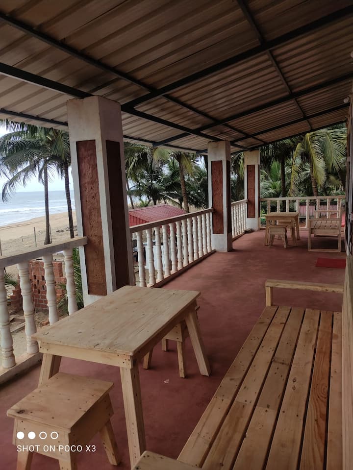Pk Beach Stay - Sea View Private Room (#104) - Gokarna