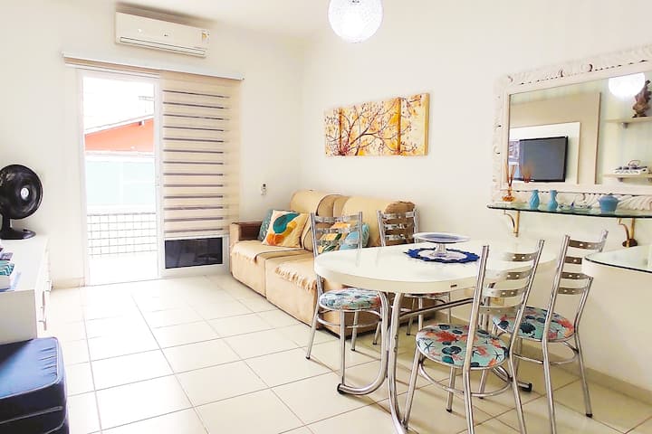 Orla Do Itagua 500m - 3 Quartos/ Churrasqueira - Ubatuba