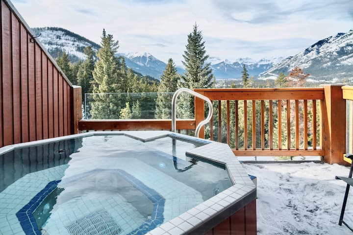 Private Hot Tub W/mountain Views - Banff