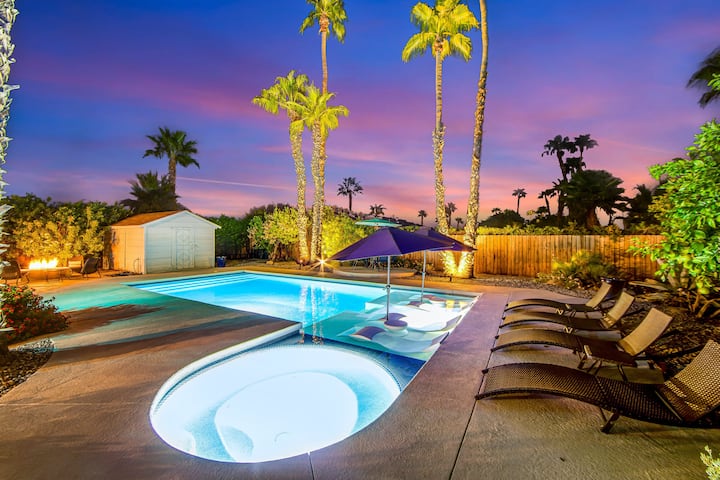 Upscale Private Paradise On Large Dog-friendly Lot - Palm Springs, CA