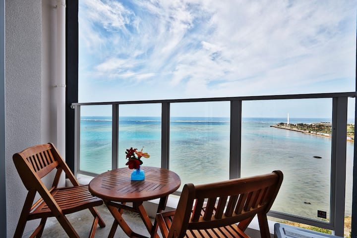 Deluxe Twin  High Floor （Beach Front Tower ） - Okinawa