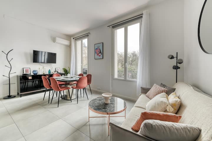 Central Nice Apartment 2 Steps Le Marais+ac-aircon - Parijs