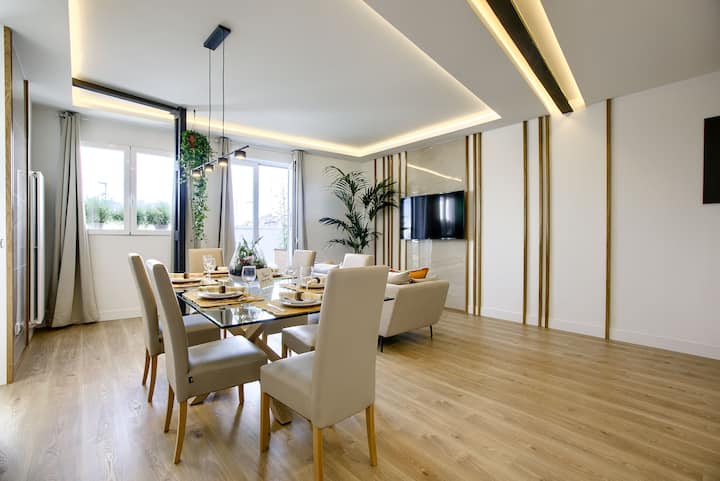 El Cielo: Lujoso Atico Con Terraza Y Vistas ÚNicas - Madrid