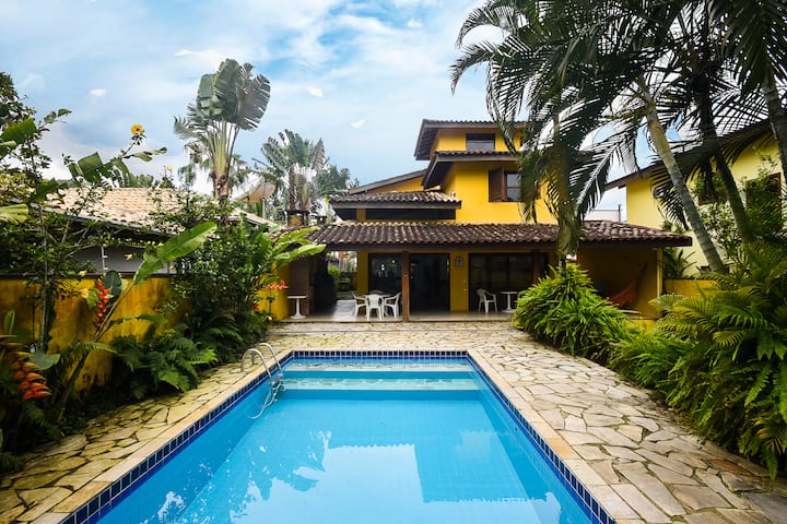 Linda Casa Em Juquehy C Piscina E Ar Condicionado! - São Sebastião