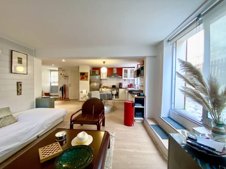 Apt Centre Biarritz Avec Terrasse & Plage à Pied - Biarritz