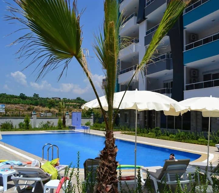 Dublex Sea View 2+1  Pool - Turkey