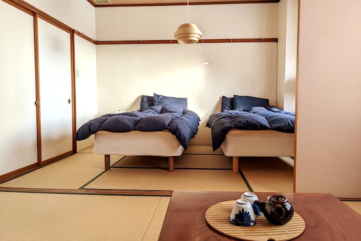 ”梅”とても便利なロケーション 赤倉温泉街メインストリートの貸切温泉宿 徒歩圏内スキーリフトあり - Myoko