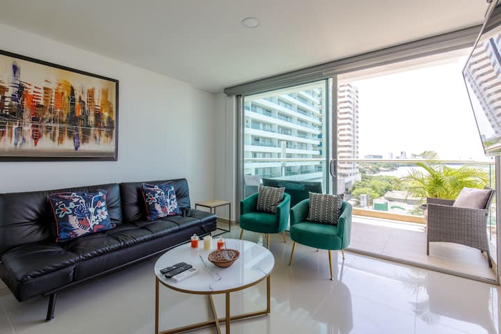 Apartamento Con Vista Al Mar - Cartagena