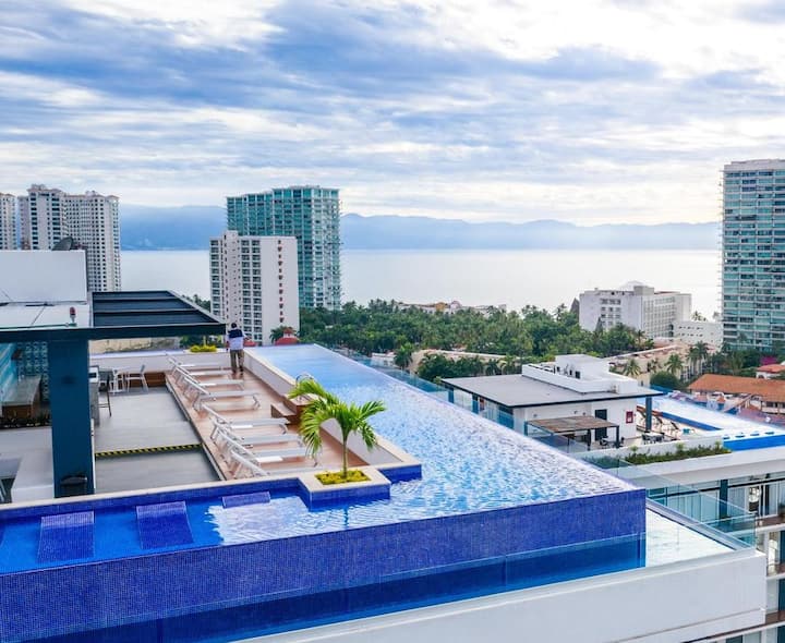 Luxury MarÃa´s Apartment - Rooftop Ocean View - Puerto Vallarta