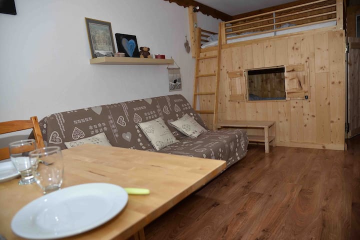 Joli Studio Au Pied Des Pistes - Aime