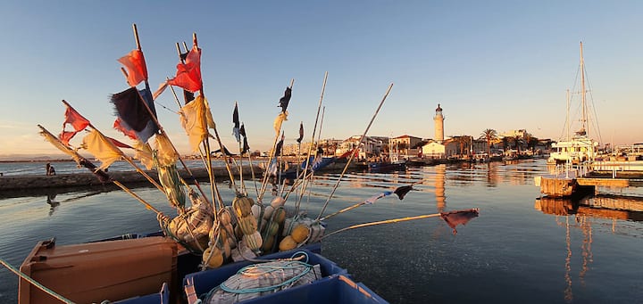Séjour Vue Lac, Calme Et Confort à Port Camargue - Le Grau-du-Roi