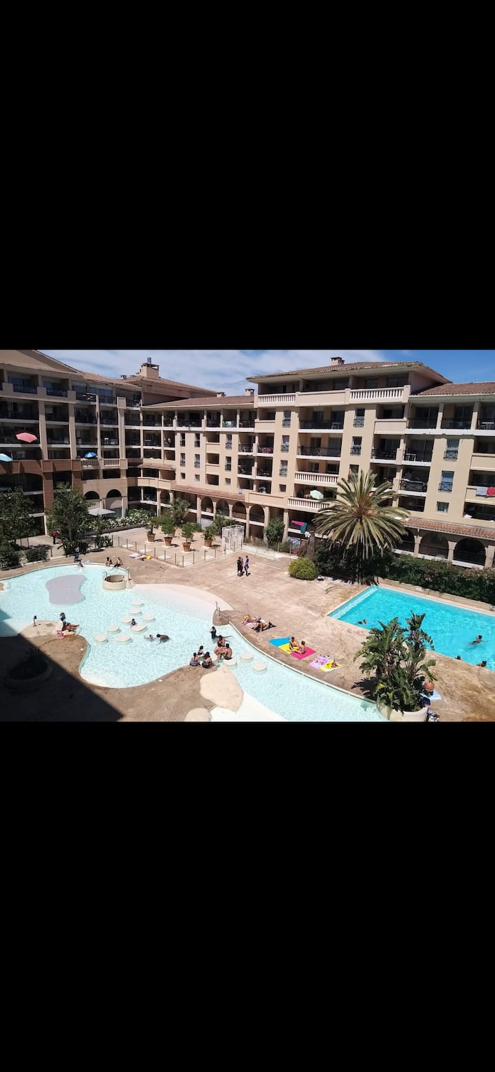 Beau 2 Pièces Résidence Piscine En Bord De Mer - Cannes