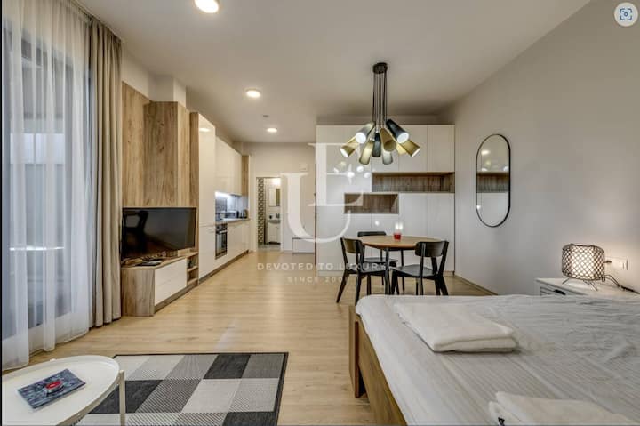 Geneva: A Charming Patio Studio With Parking - Sofia