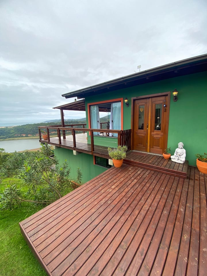 Alohahouse, Refúgio Com Vista Em Meio A Natureza! - Garopaba
