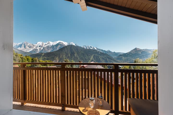 Appart Neuf Avec Vue Sur Le Mont Blanc Pour 6 Pers - Flaine