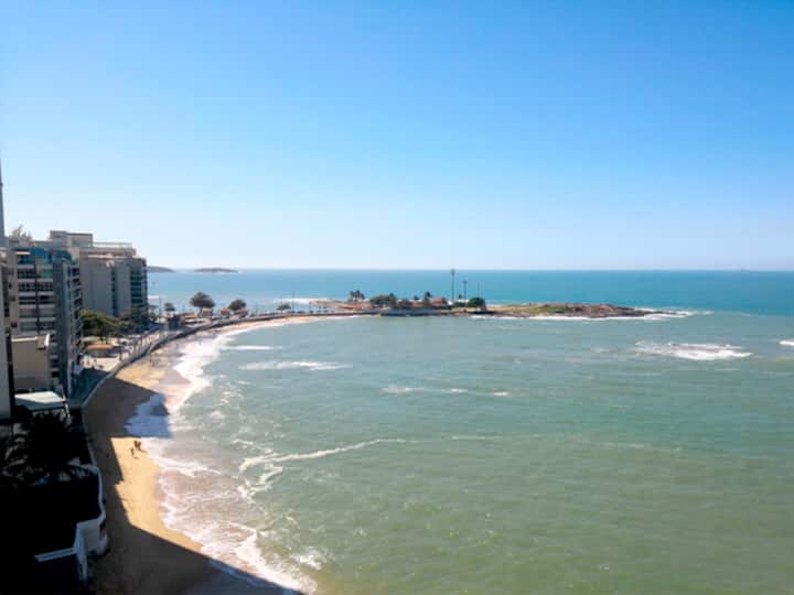 Apto. C/ Vista Espetacular E Elevador Para A Praia - Guarapari